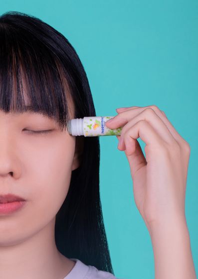 Peppermint Field Balm Stick Green Tea Scent 6g.